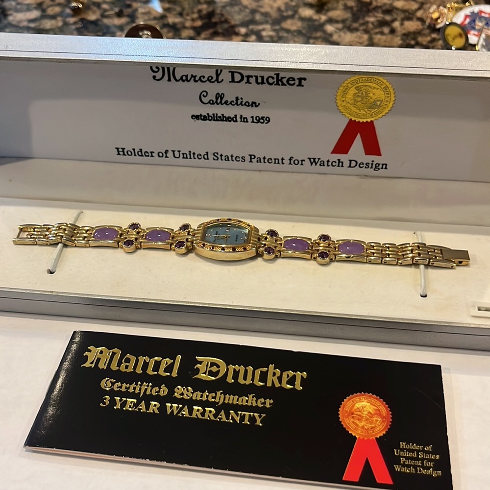 Authentic Japanese Marcel Drucker Ladies Watch - Gem